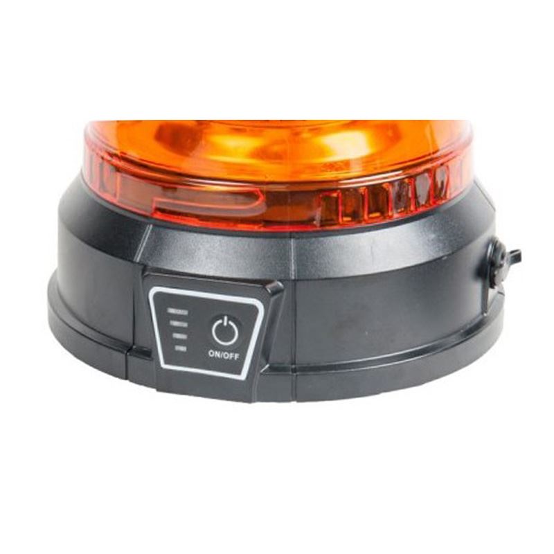 Girofar 12/24V, cu LED, cu acumulator, reincarcabil 12-24V si 220V, cu ...