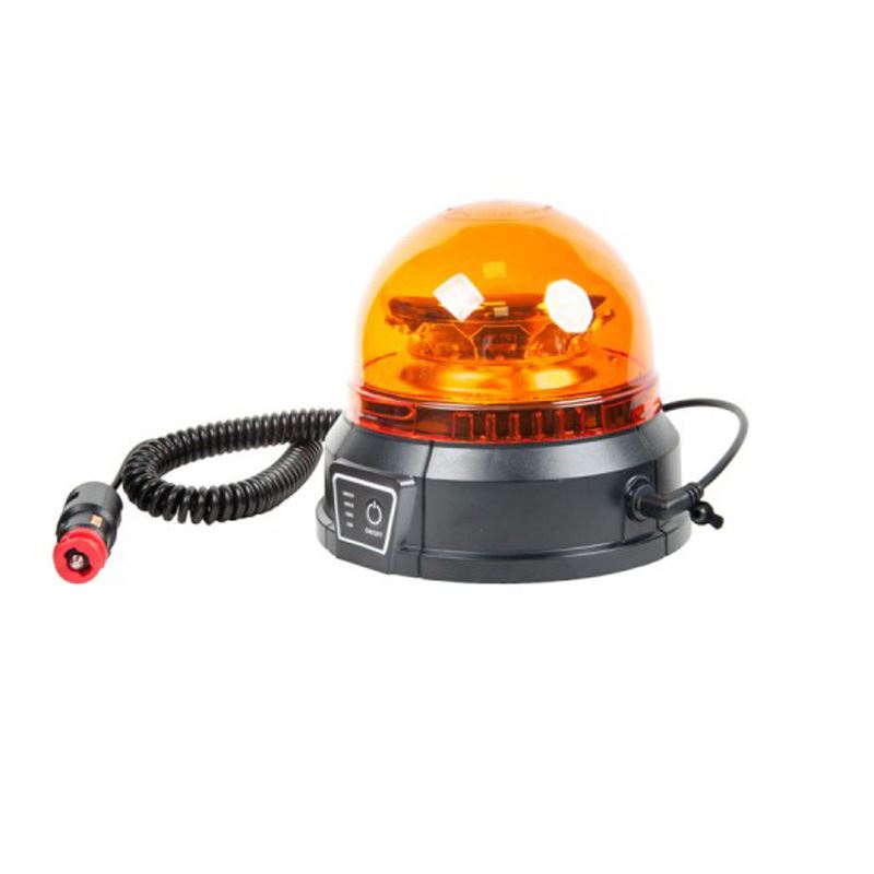 Girofar 12/24V, cu LED, cu acumulator, reincarcabil 12-24V si 220V, cu ...